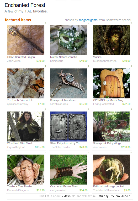 Enchanted Forest – Faire Treasures